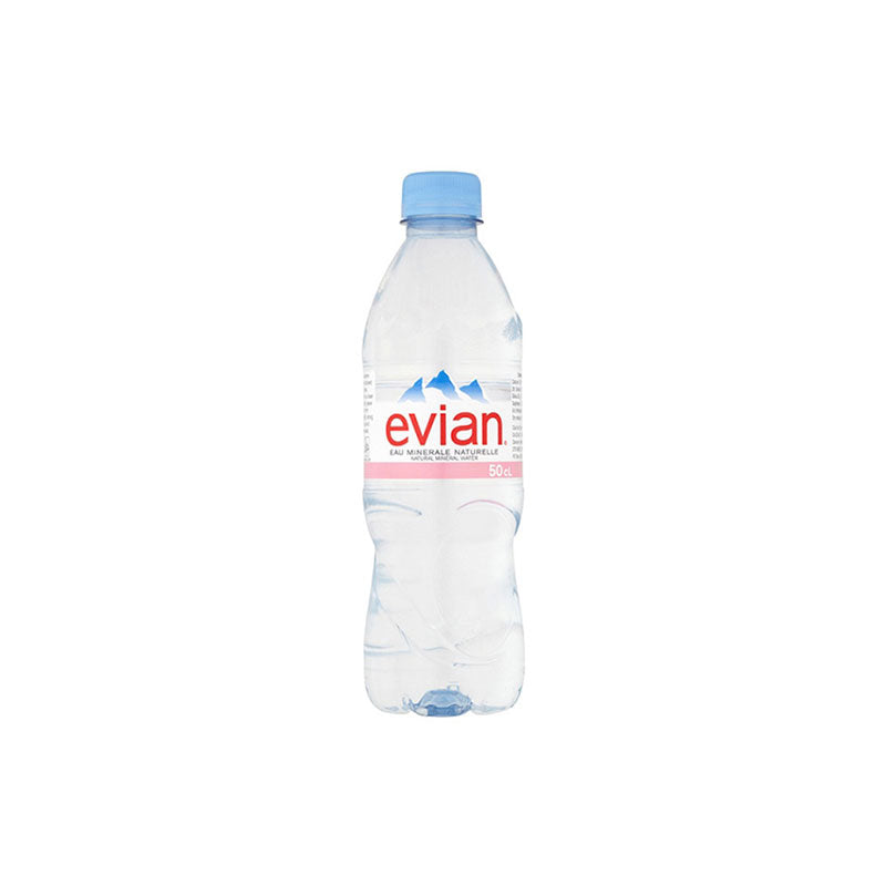Evian Still Water Plastic Bottle 24 x 500ml – Aqua Amore Limited