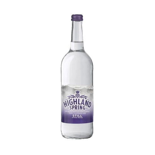Highland Spring Still Water Glass Bottle 12 x 750ml – Aqua Amore Limited