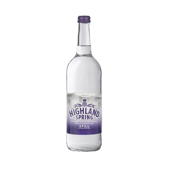 Highland Spring Still Water Glass Bottle 12 x 750ml – Aqua Amore Limited